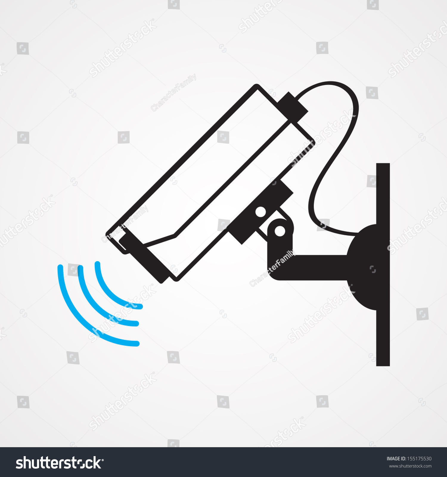 Camera Cctv ,Illustration Eps 10 - 155175530 : Shutterstock