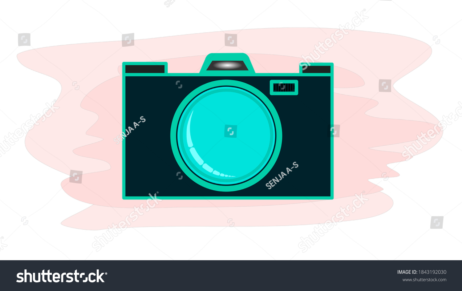 Camera Flat Design Vector Design High Stock Vector (Royalty Free ...
