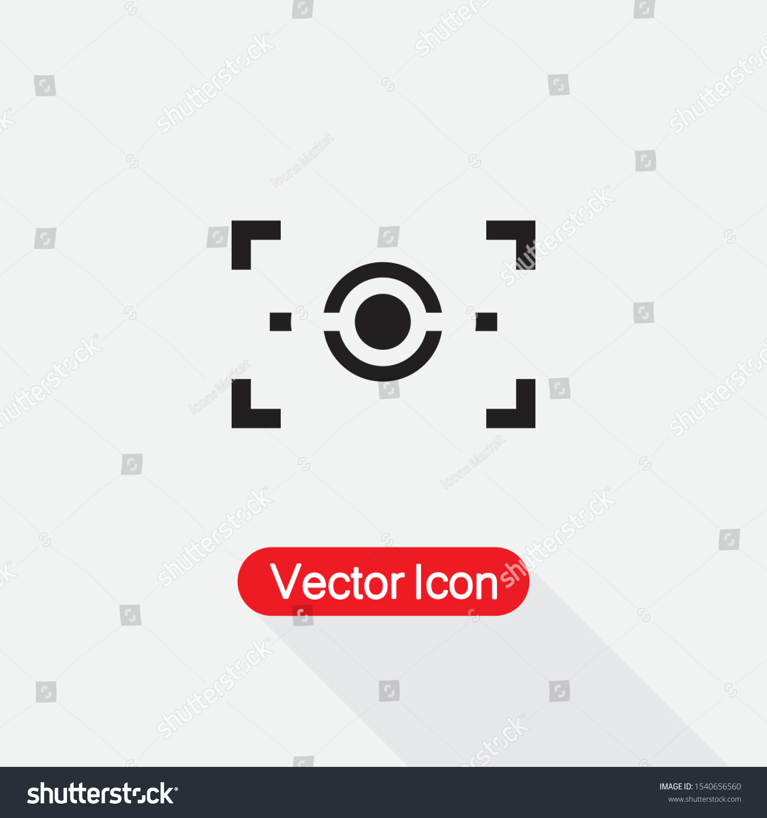 Camera Icon Capture Icon Vector Illustration Stock Vector (Royalty Free ...