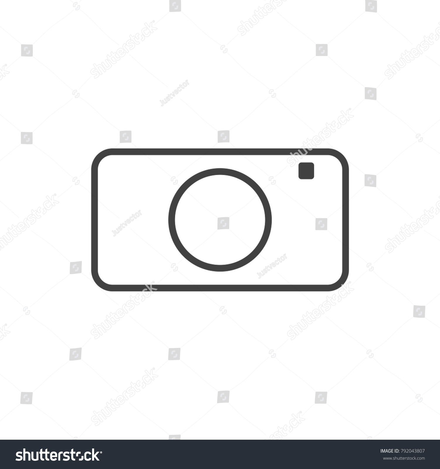 Camera Icon Symbol Stock Vector (Royalty Free) 792043807 | Shutterstock