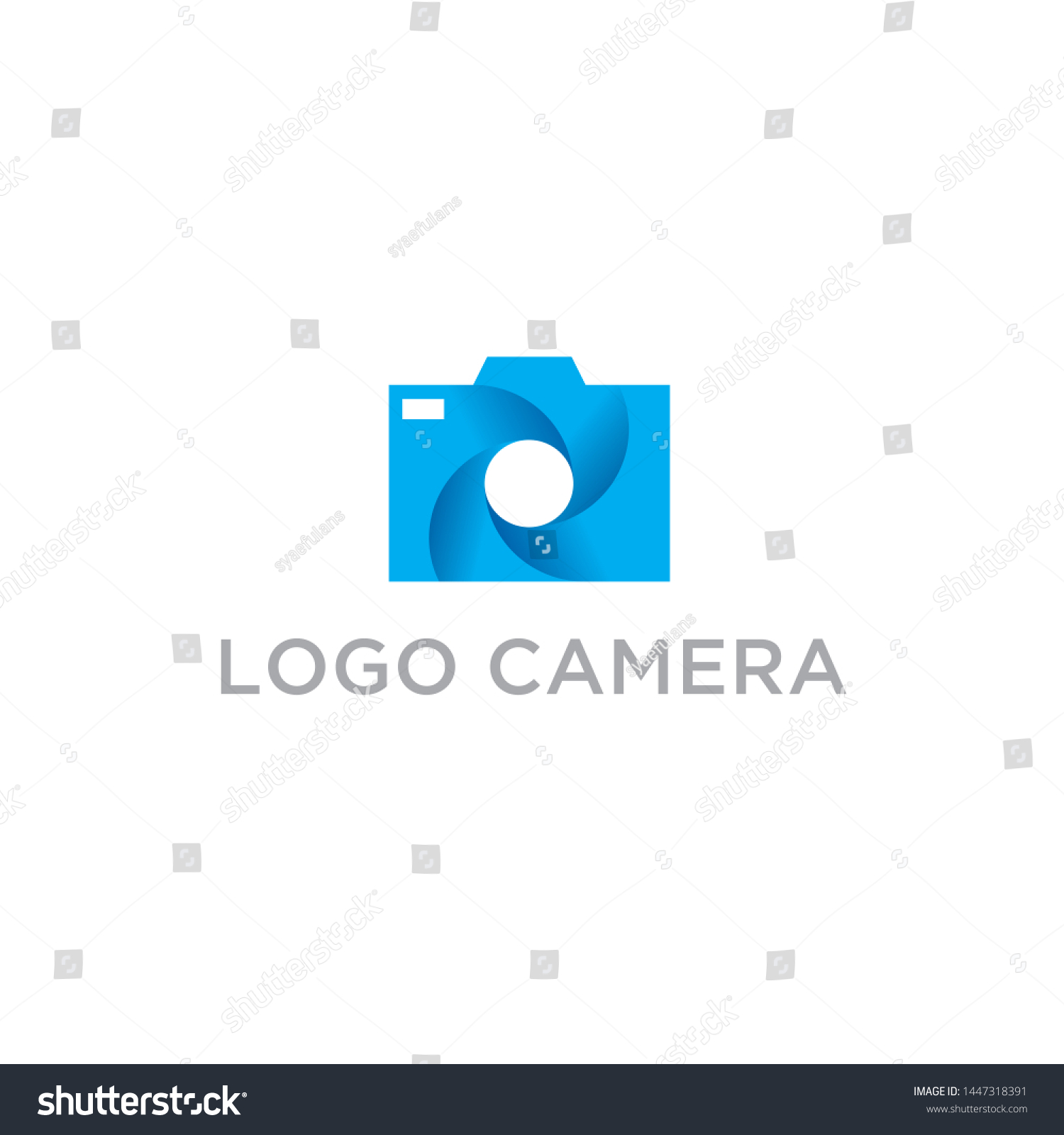 Camera Logo Design Modern Unique Stock Vector (Royalty Free) 1447318391