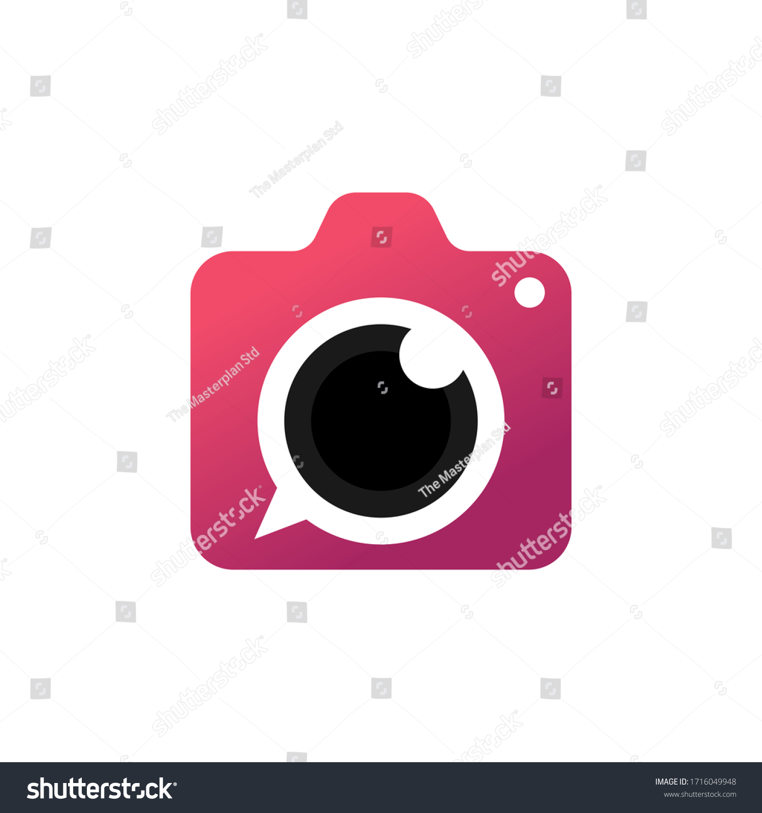 Camera Logo Design Vector Illustration Camera Stock Vector (Royalty ...