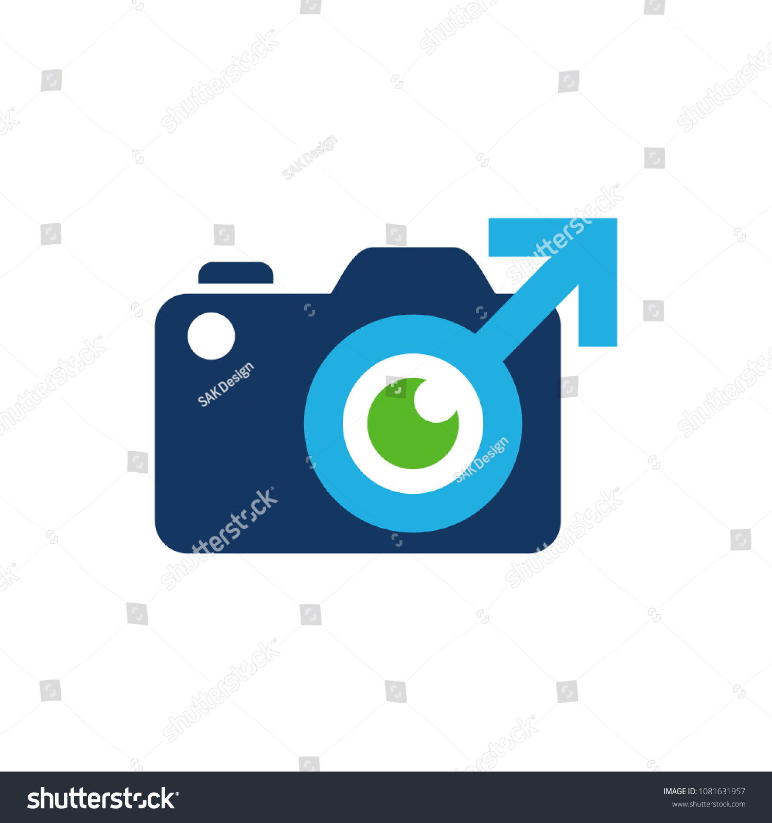 Camera Man Logo Icon Design Stock Vector (Royalty Free) 1081631957 ...