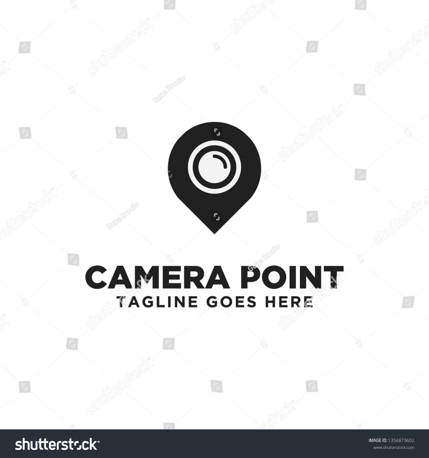 Camera Point Logo Design Inspiration Vector Stock Vector (Royalty Free ...