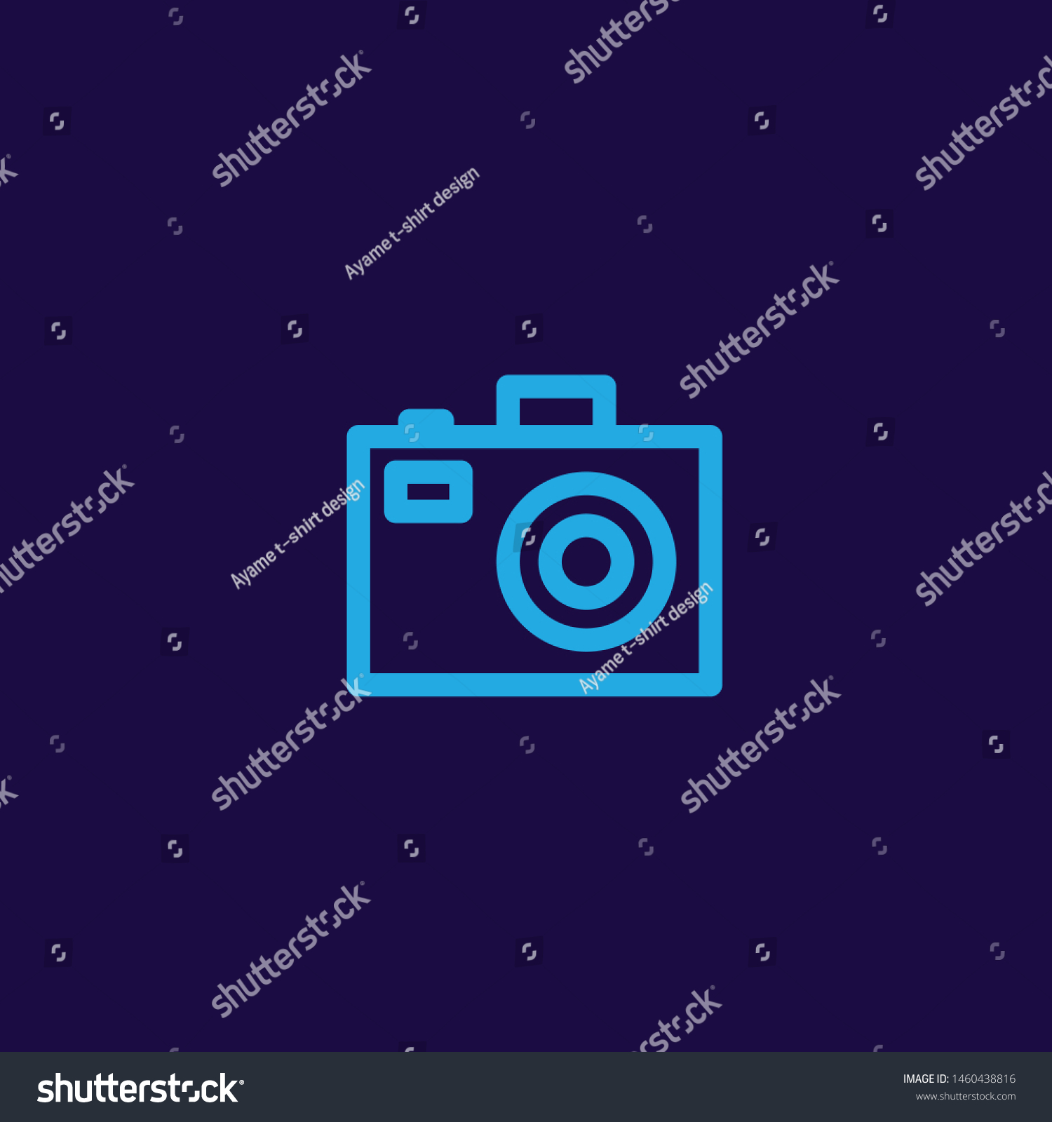 Camera Simple Icon Illustration Vector Design Stock Vector (Royalty ...