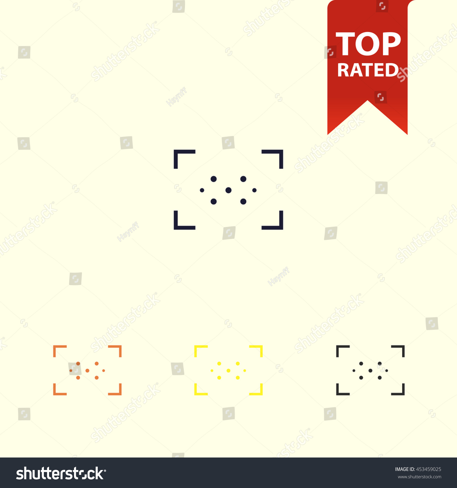 Camera Viewfinder Icon Stock Vector (Royalty Free) 453459025 | Shutterstock