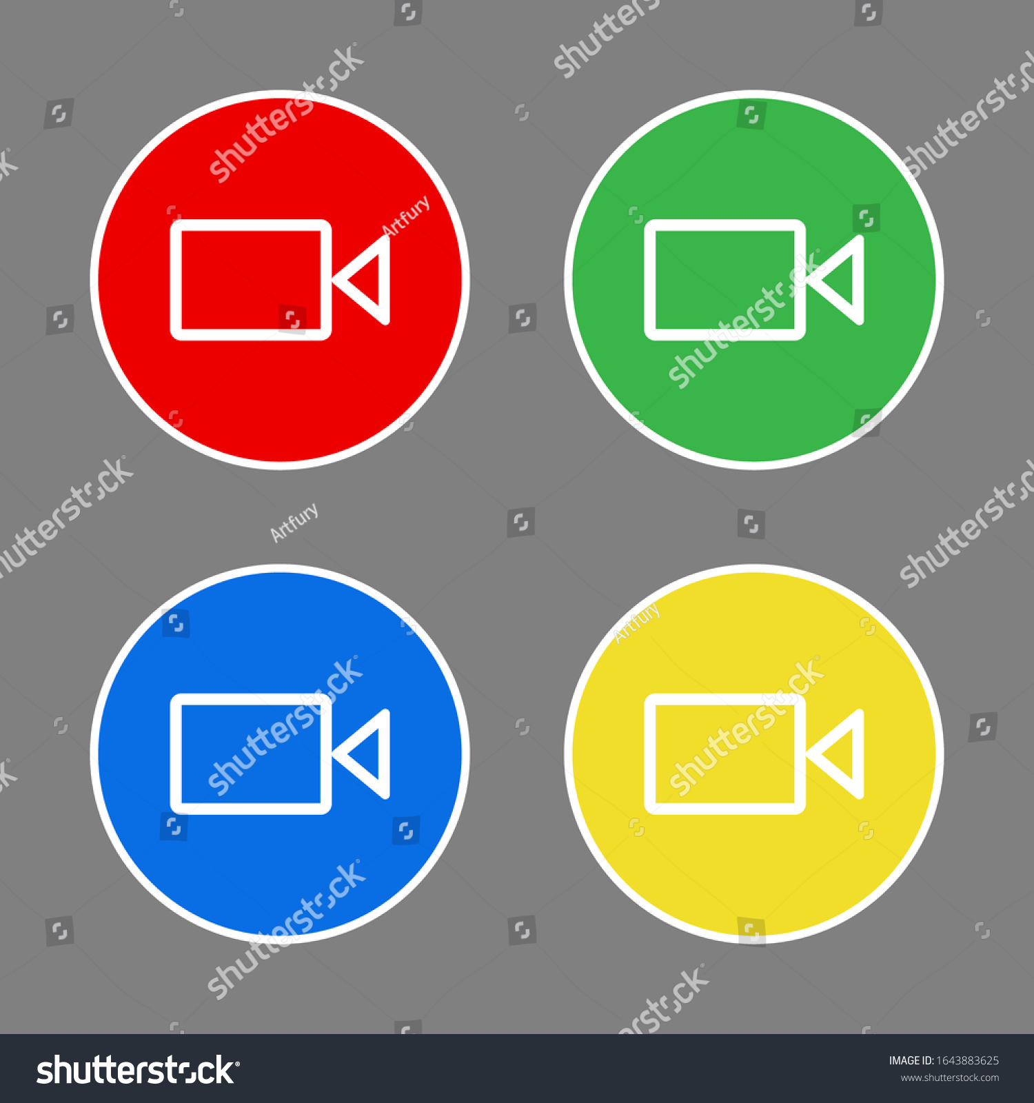 112 Google duo icon Images, Stock Photos & Vectors | Shutterstock