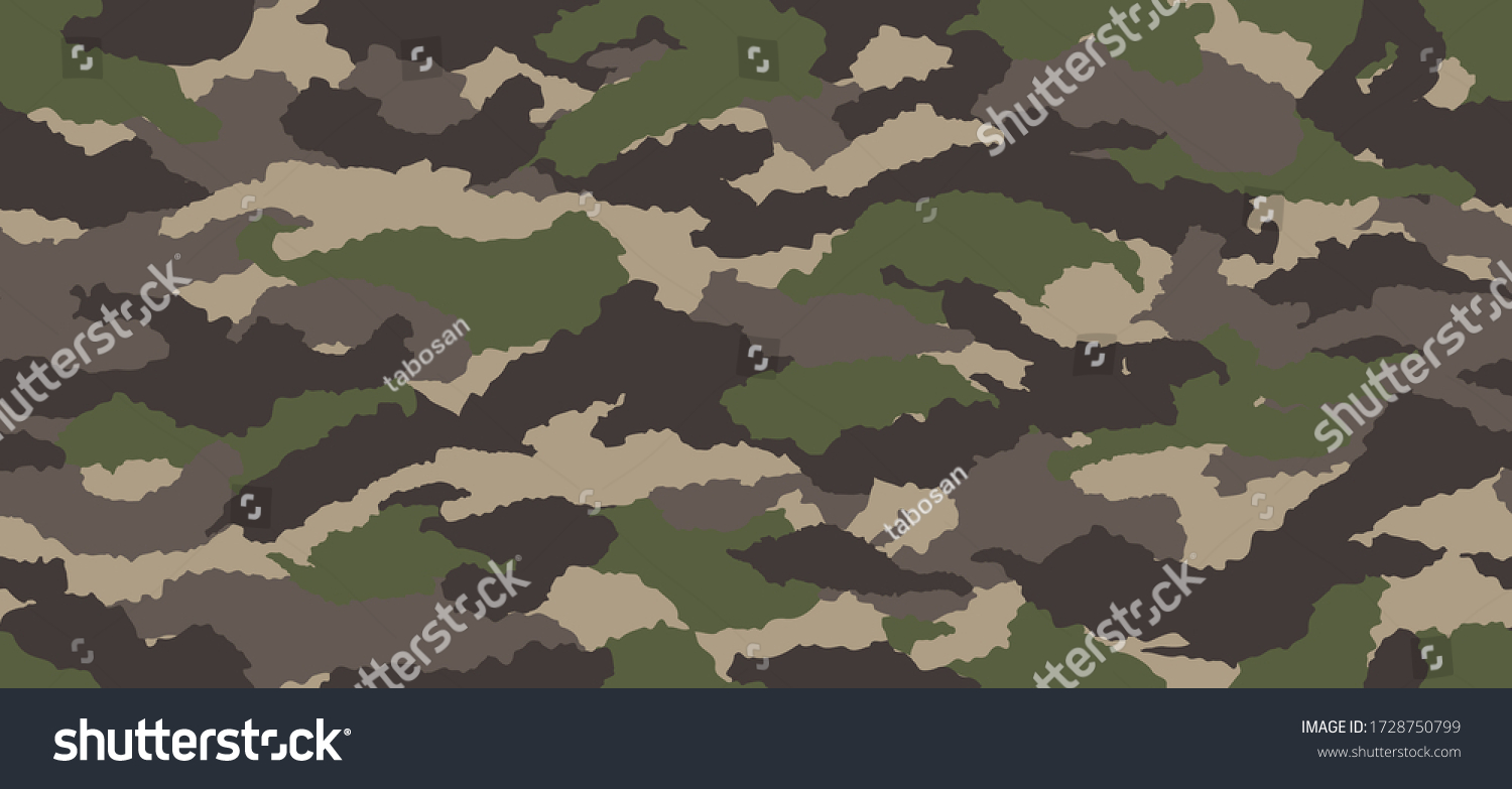 Camouflage Background Seamless Patternvector Outdoor Images Stock ...