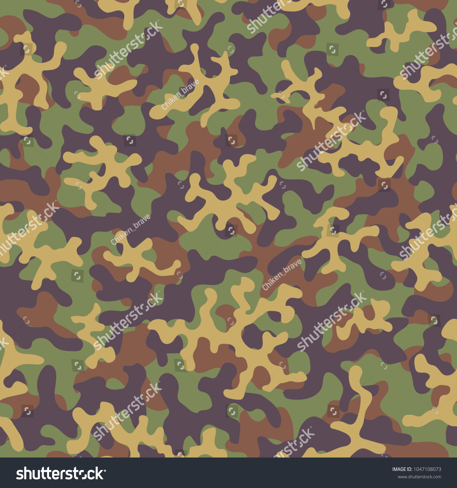 Camouflage Pattern Seamless Military Background Soldier Stock Vector ... Camouflage Pattern Seamless Military Background Soldier Stock Vector ...