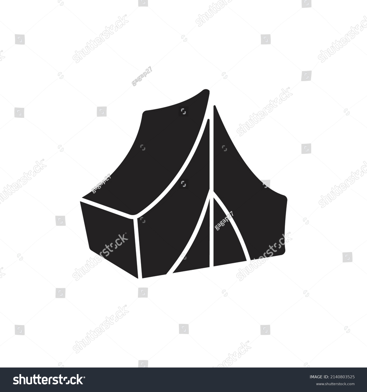 Camp Icons Symbol Vector Elements Infographic Stock Vector (Royalty ...
