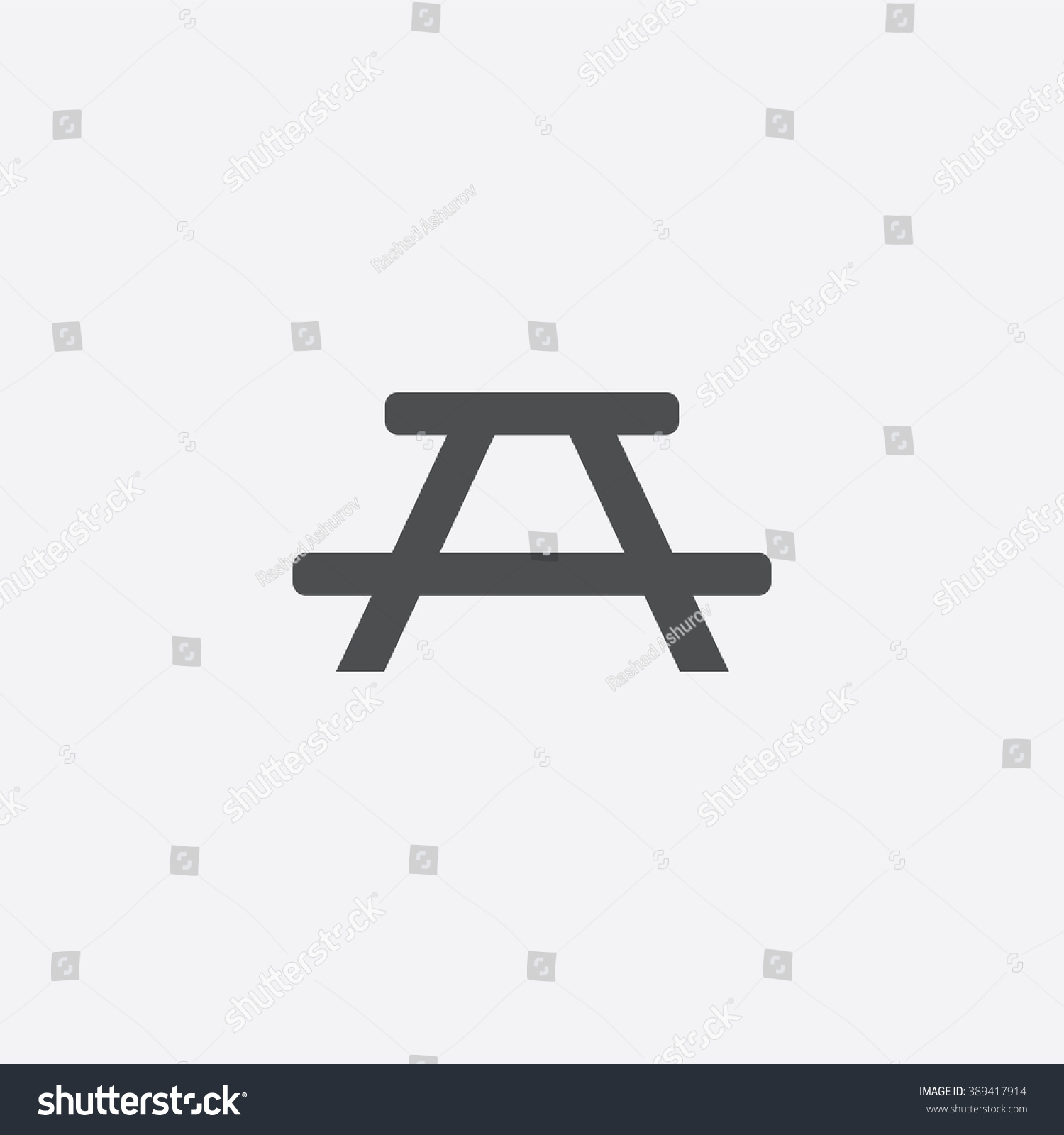 4,594 Picnic bench icon Images, Stock Photos & Vectors | Shutterstock