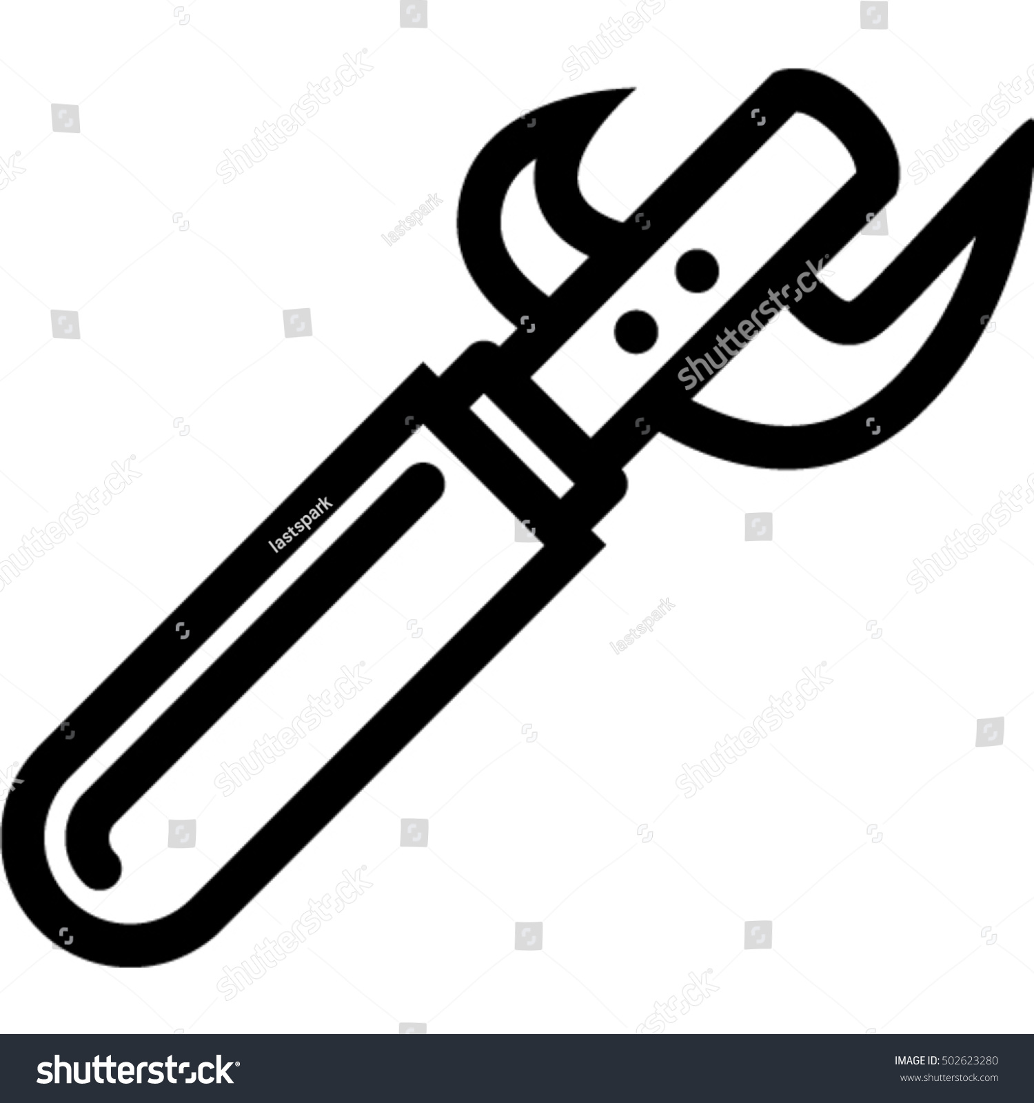 Can Opener Icon Stock Vector (Royalty Free) 502623280 | Shutterstock