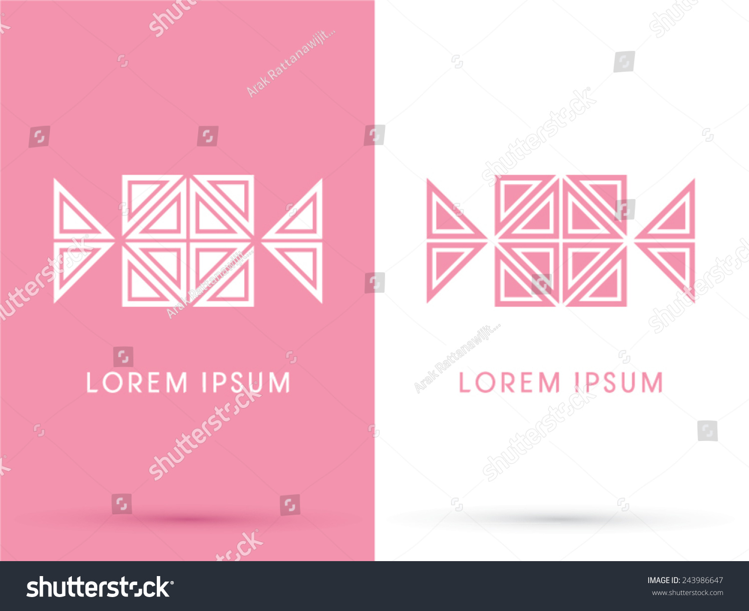 Candy Logo Symbol Icon Graphic Vector Stock Vector (Royalty Free) 243986647