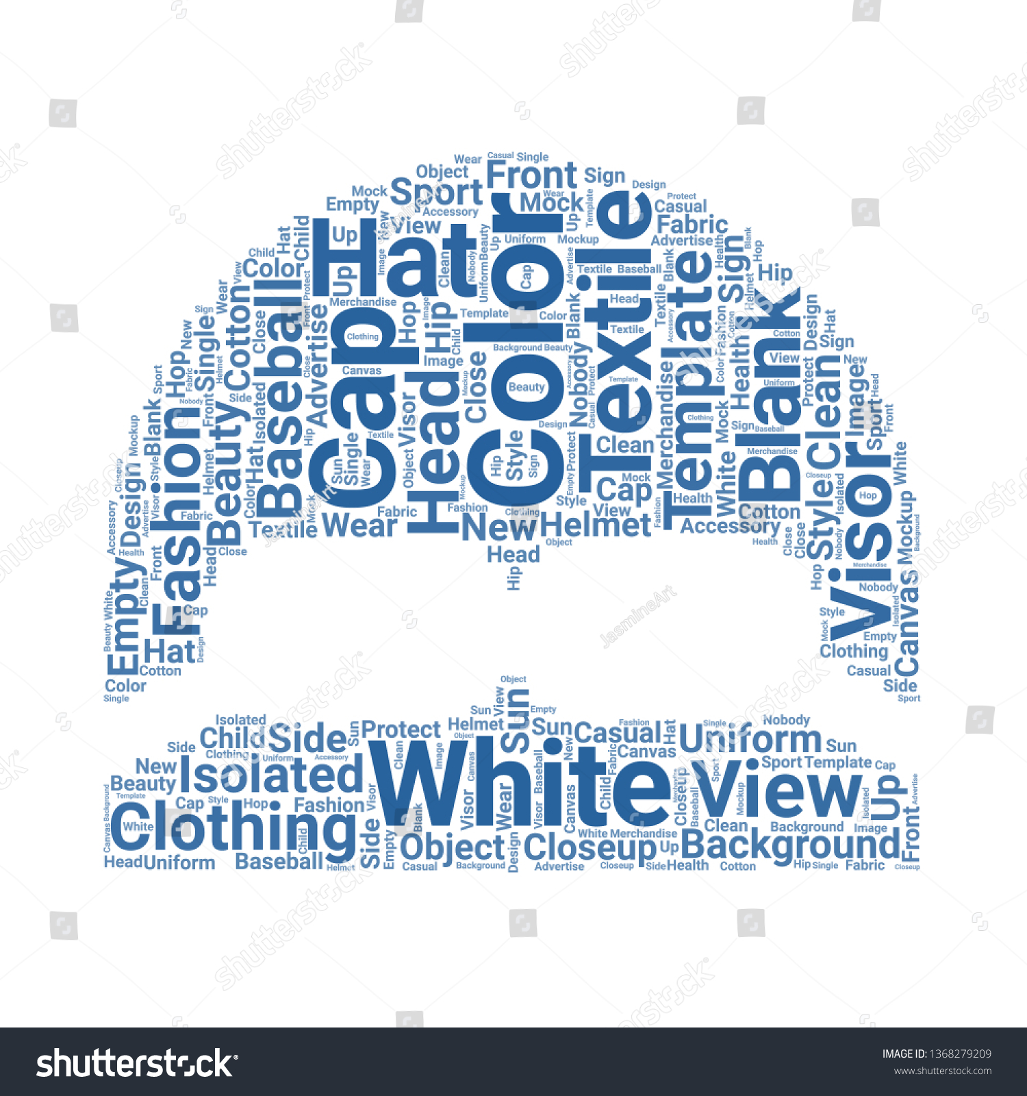Cap Word Cloud Tag Cloud About Stock Vector (Royalty Free) 1368279209 ...