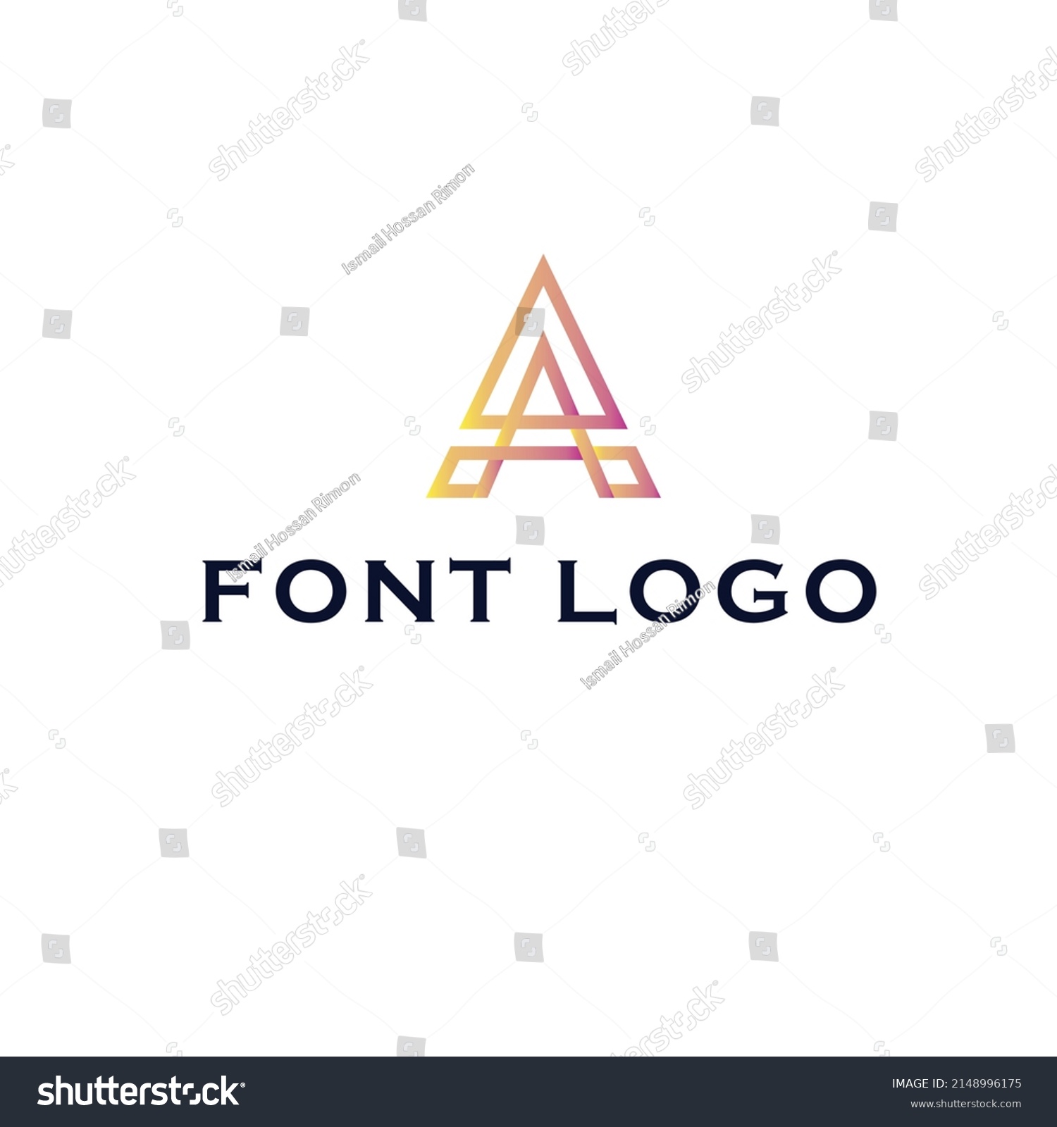 Capital Latter Logo Design Stock Vector (Royalty Free) 2148996175 ...