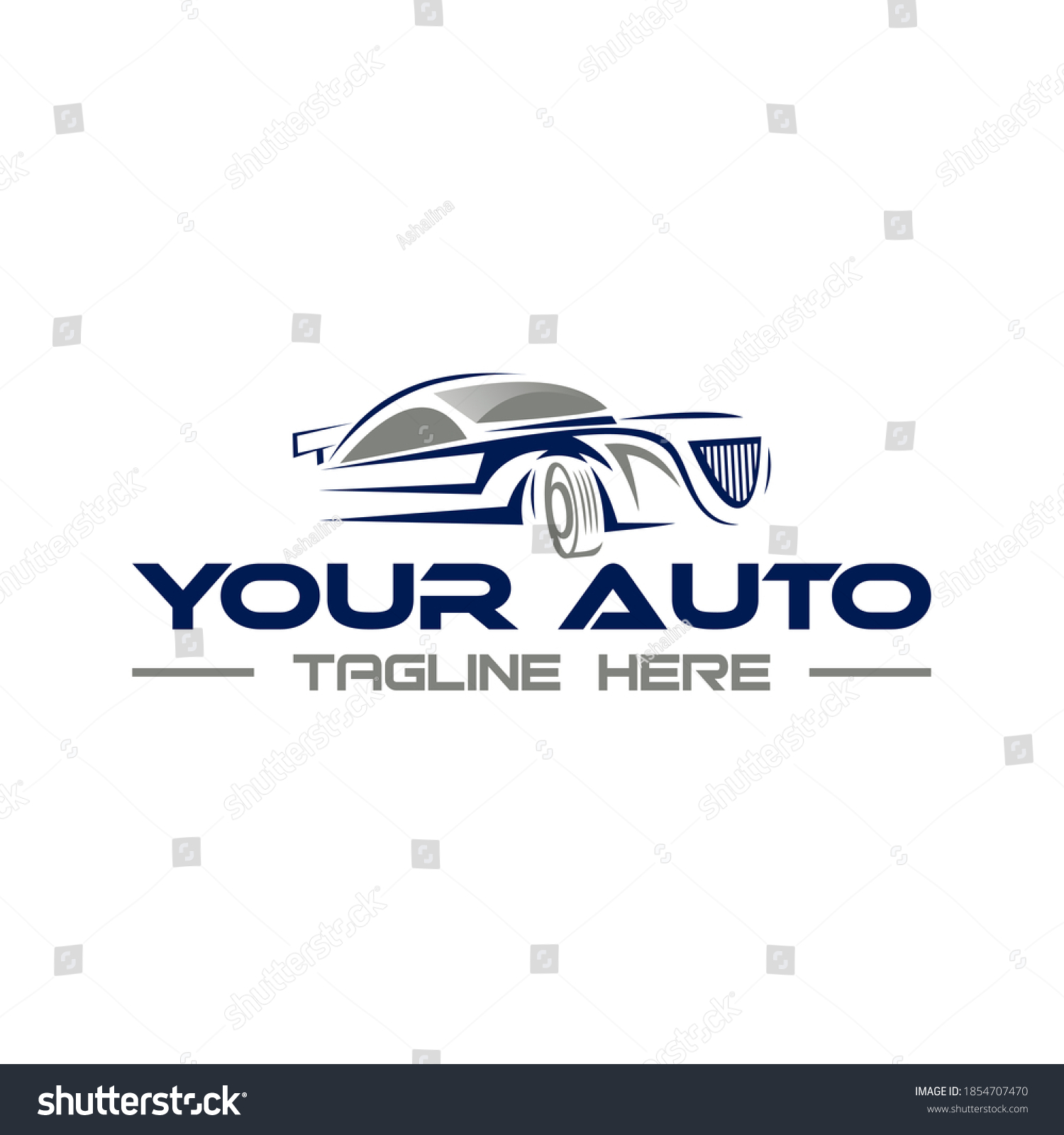 Car Auto Logo Sign Stock Vector (Royalty Free) 1854707470 | Shutterstock