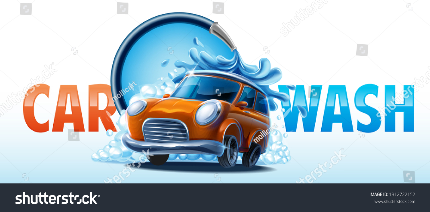 Car Cartoon Banner Stock Vector (Royalty Free) 1312722152 | Shutterstock