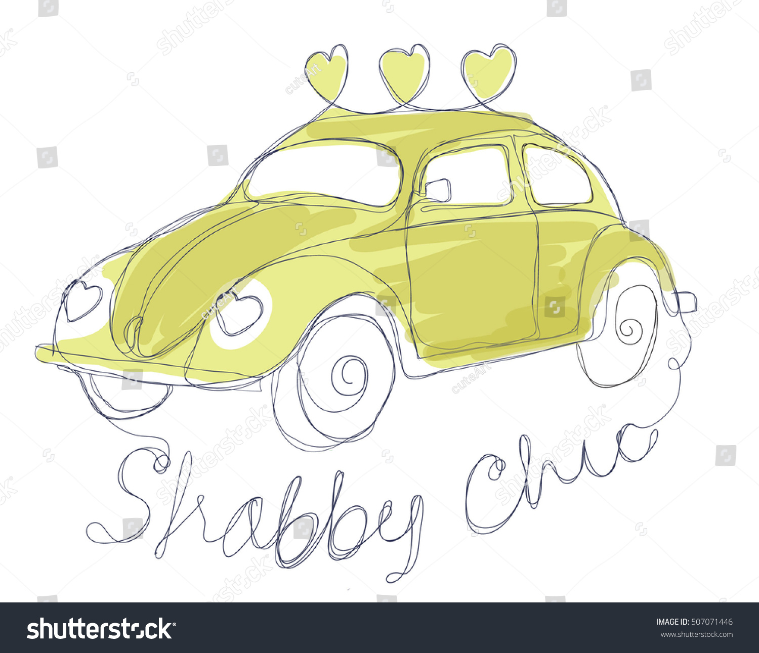 Car Cut Car Vector Retro Car: เวกเตอร์สต็อก (ปลอดค่าลิขสิทธิ์ ...