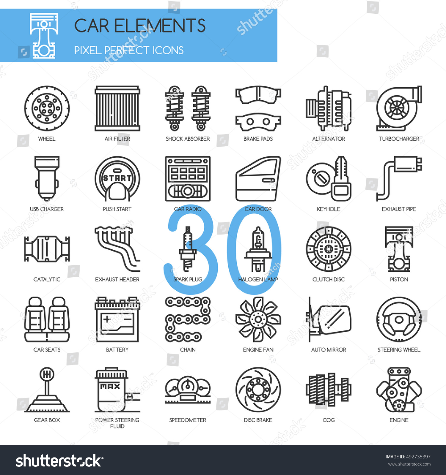 705 Car alternator Stock Vectors, Images & Vector Art | Shutterstock