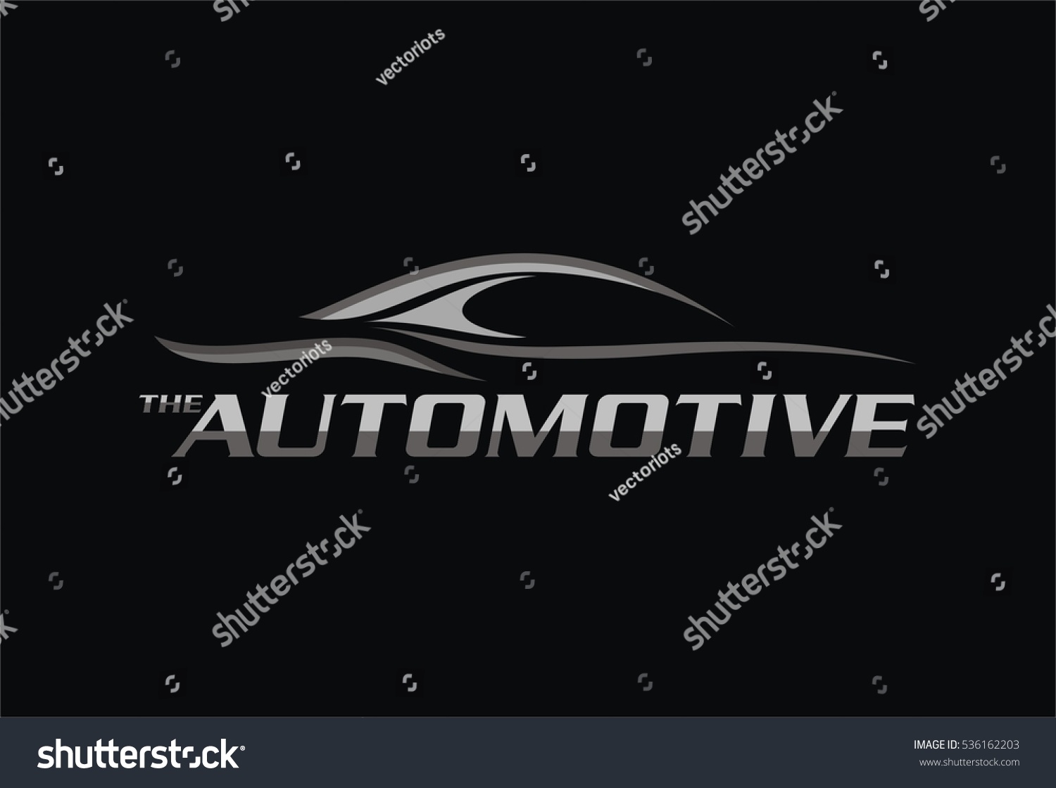 Car Line Logo Vector Stock Vector (Royalty Free) 536162203