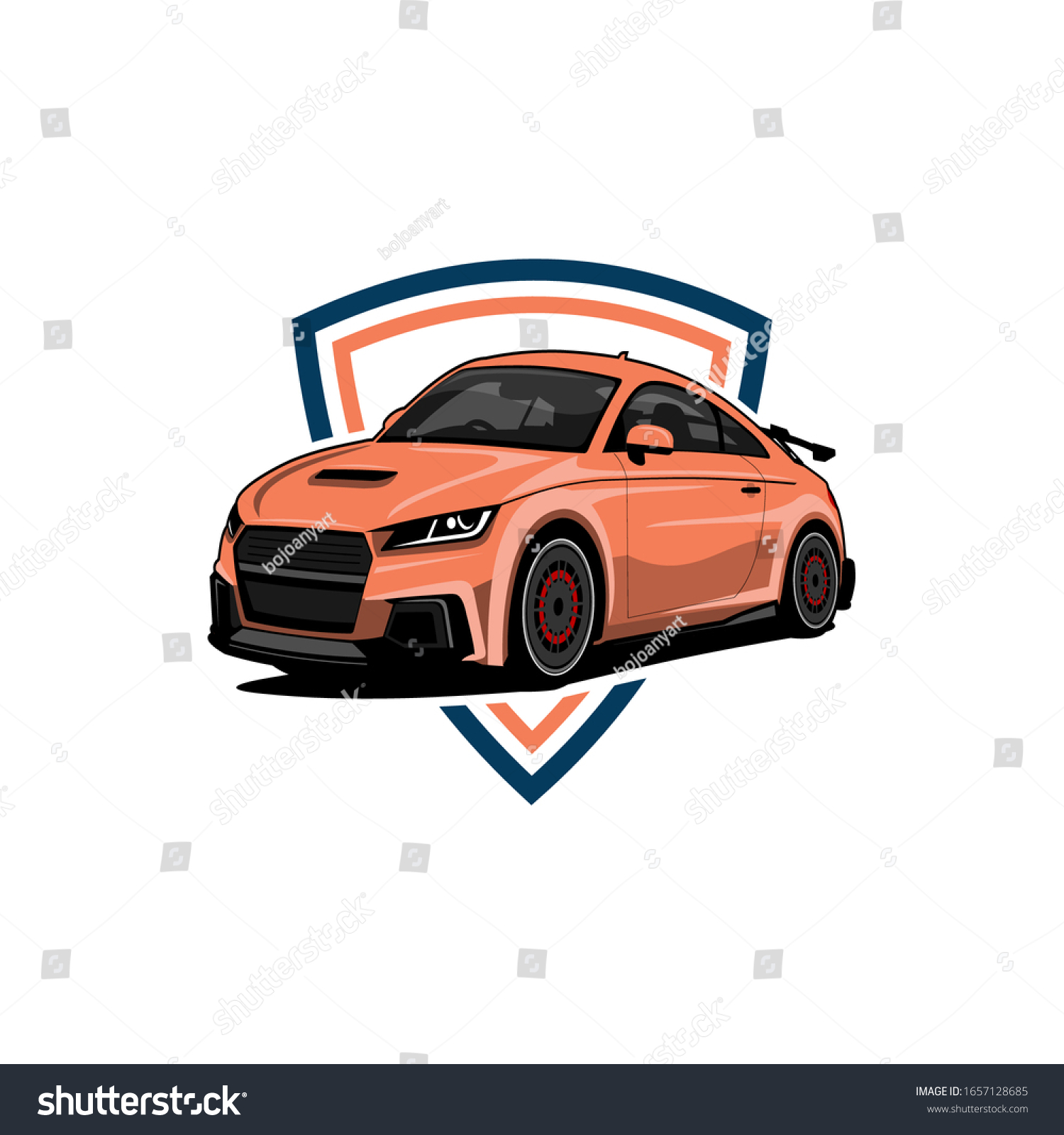 Car Logo Design Concept Vector Stock Vector (Royalty Free) 1657128685 ...