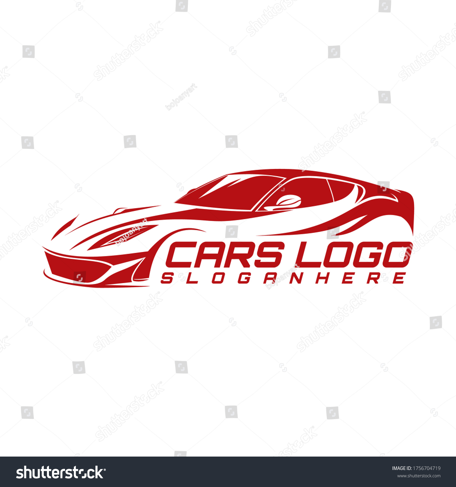 Car Logo Design Concept Vector Stock Vector (Royalty Free) 1756704719 ...