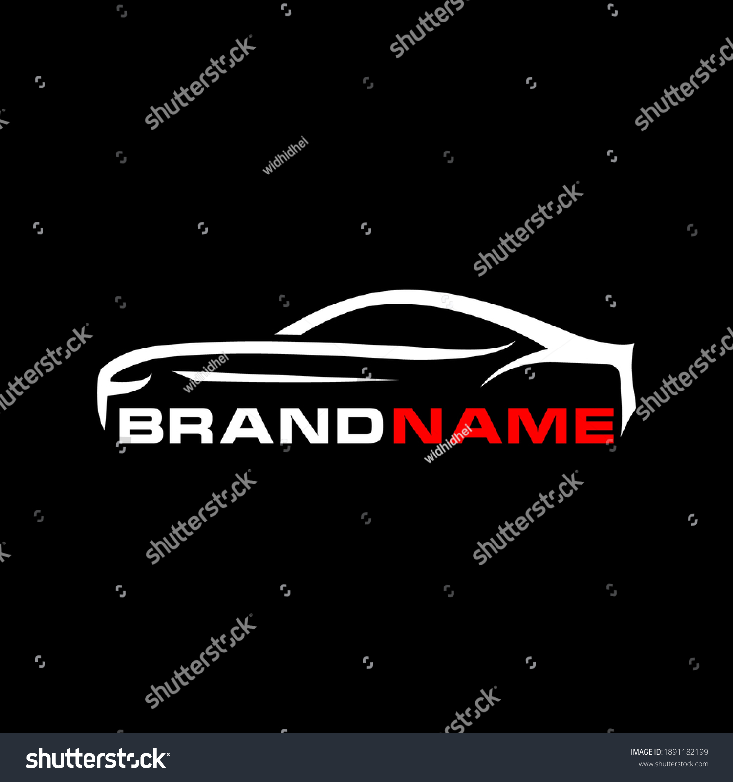Car Logo Design Creative Idea Stock Vector (Royalty Free) 1891182199 ...