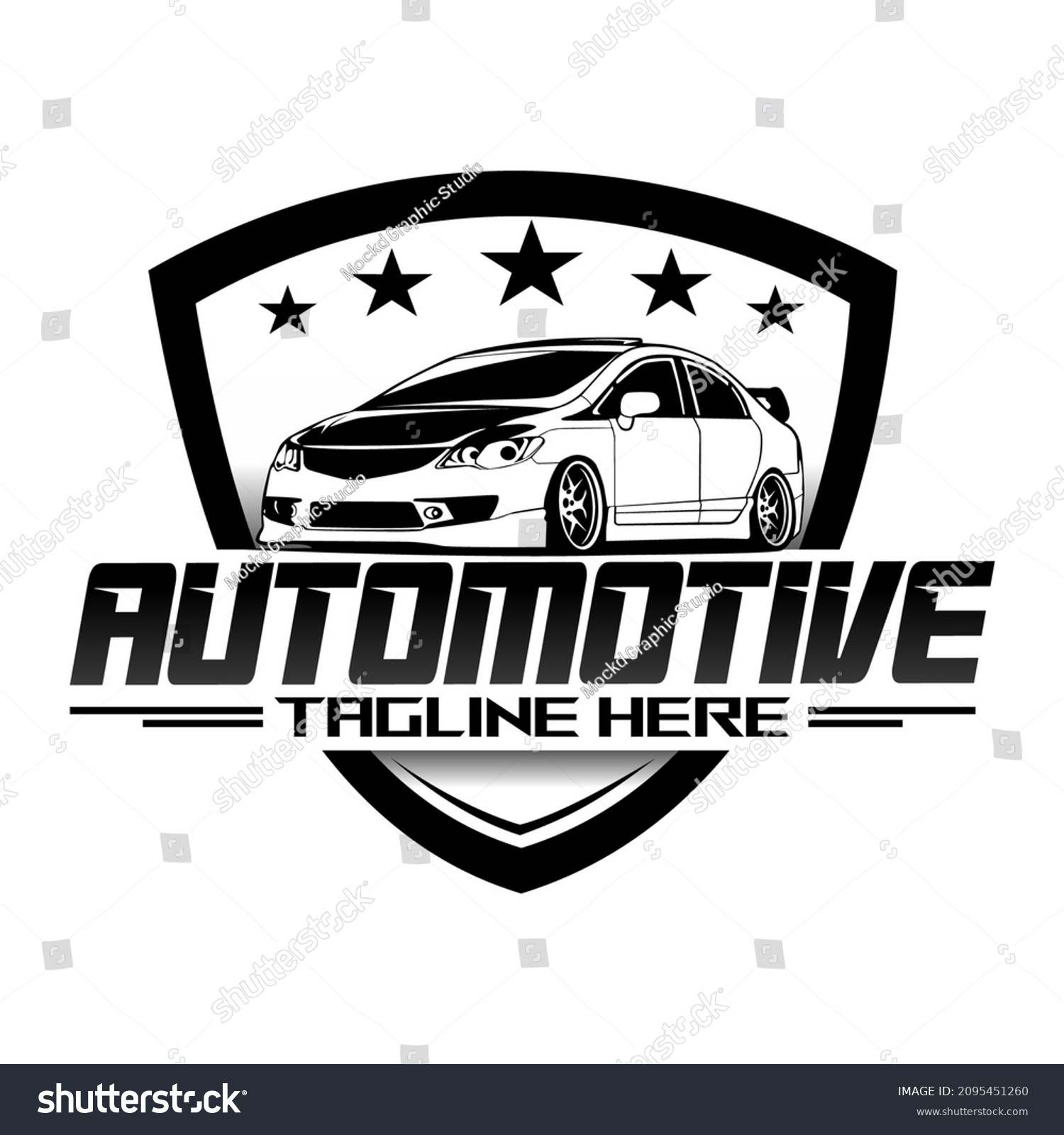 Car Logo Graphic Design Template Vector Stock Vector (Royalty Free ...