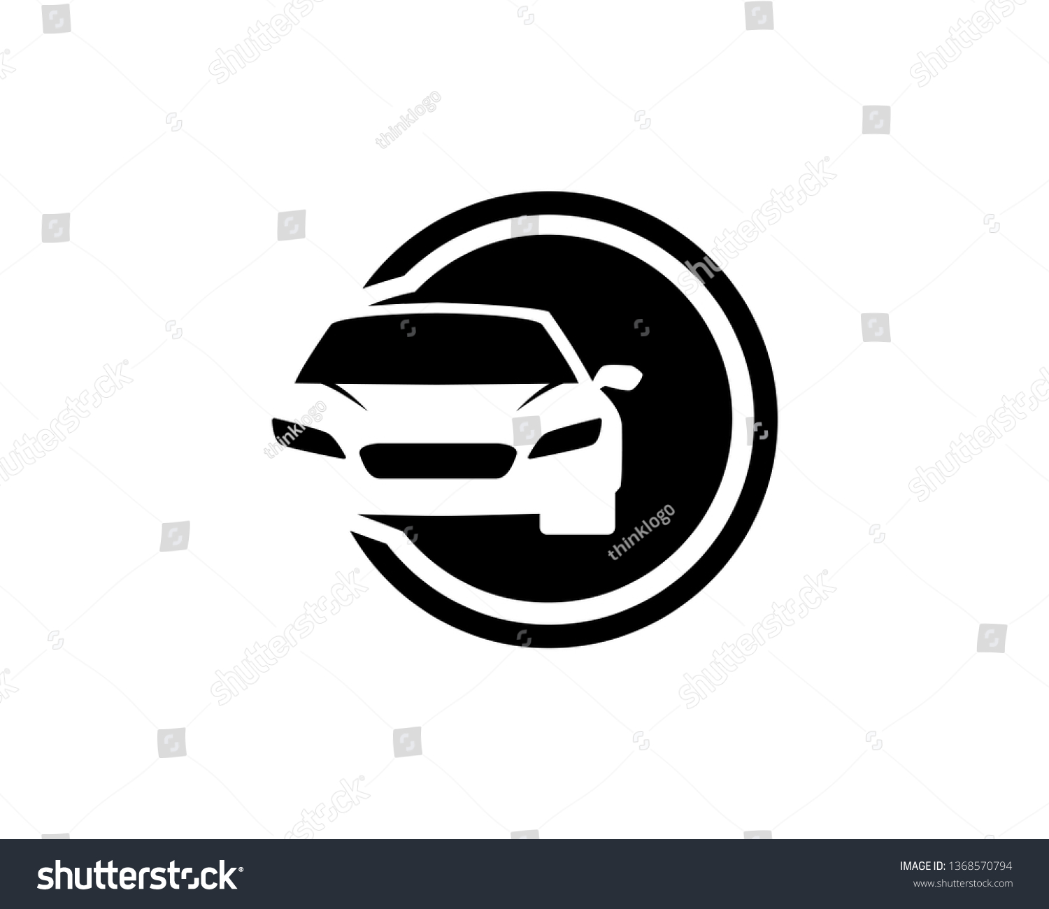 Car Logo Template Icon Symbol Vector: เวกเตอร์สต็อก (ปลอดค่าลิขสิทธิ์ ...