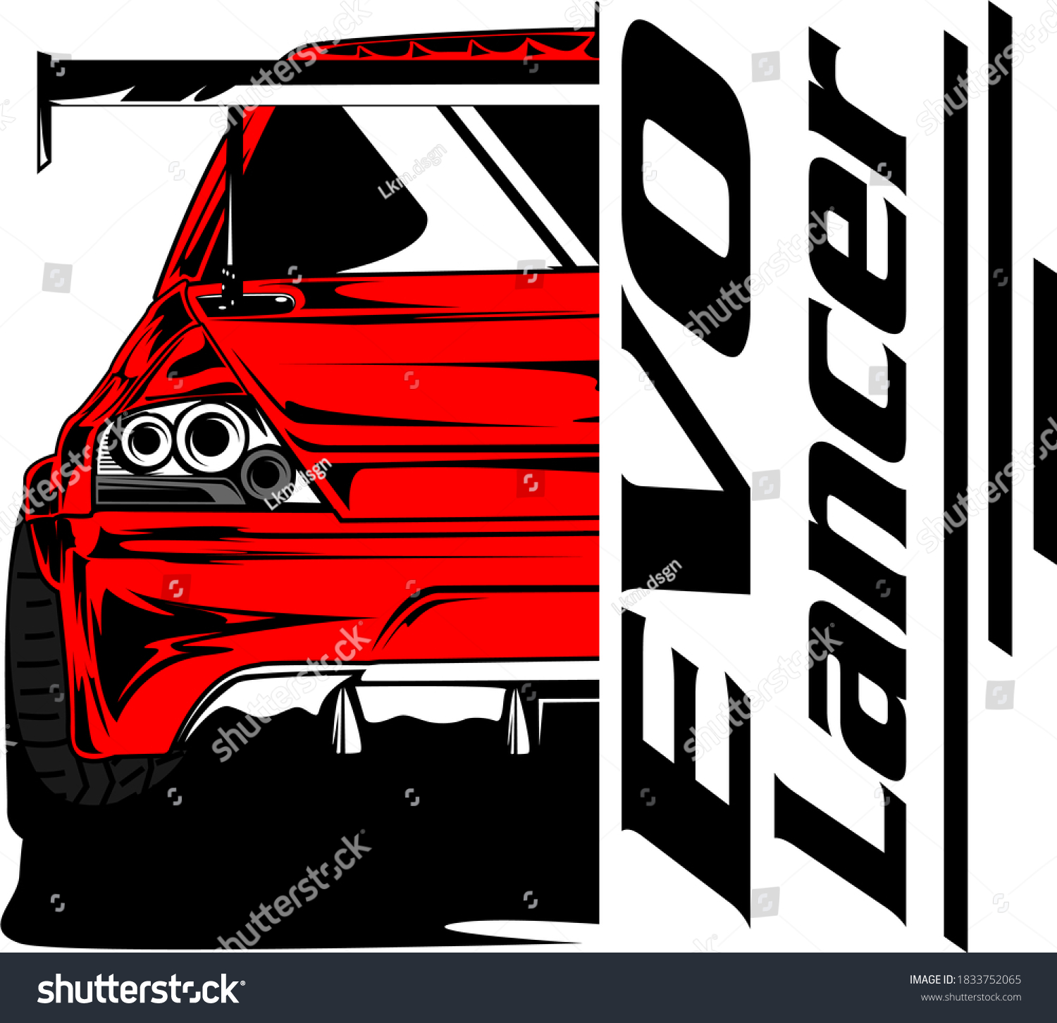 6 Lancer evo Stock Vectors, Images & Vector Art | Shutterstock