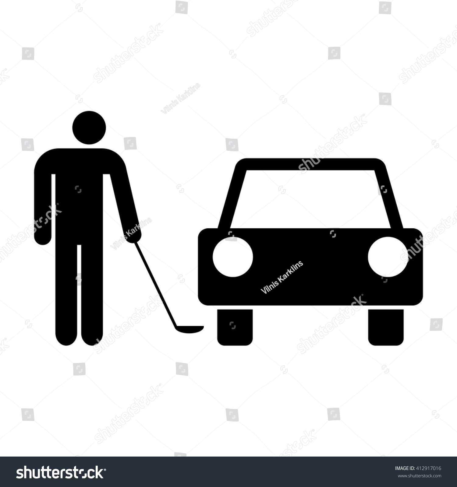 Car Security Check Stock Vector (Royalty Free) 412917016 | Shutterstock