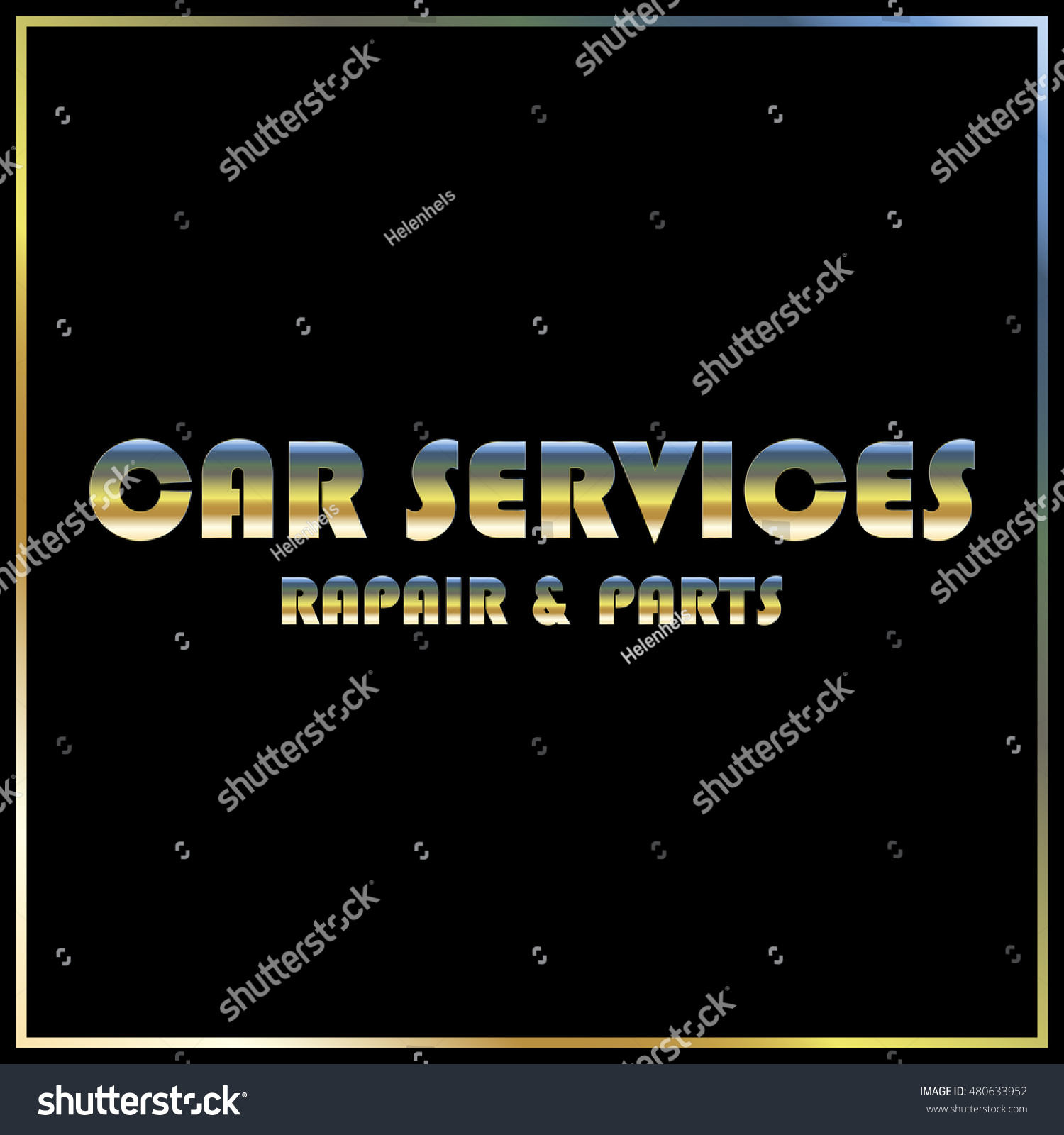 Car Services Tag Vector Illustration Stock Vector (Royalty Free) 480633952