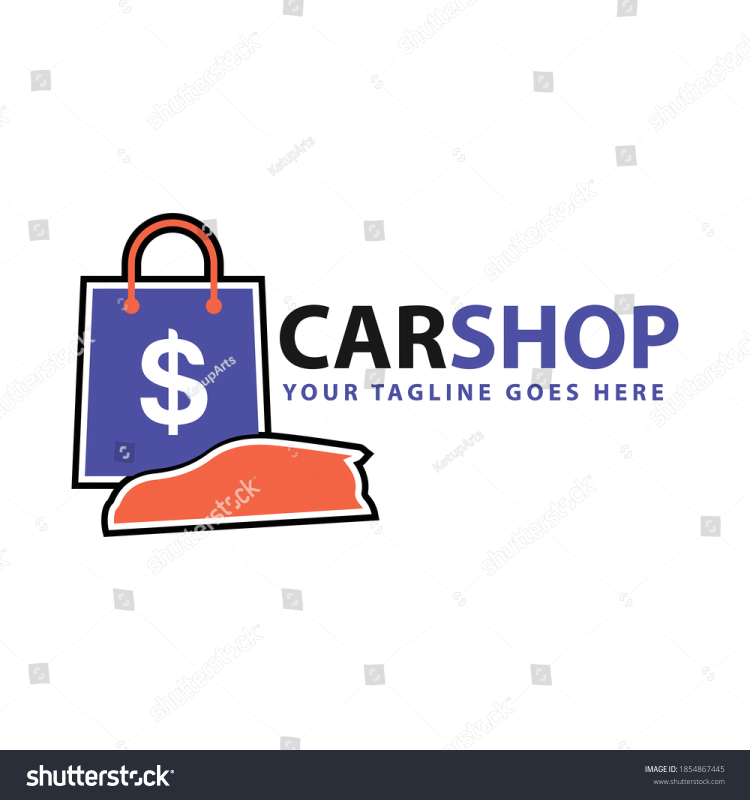 Car Shop Logo Template Design Vector: เวกเตอร์สต็อก (ปลอดค่าลิขสิทธิ์ ...