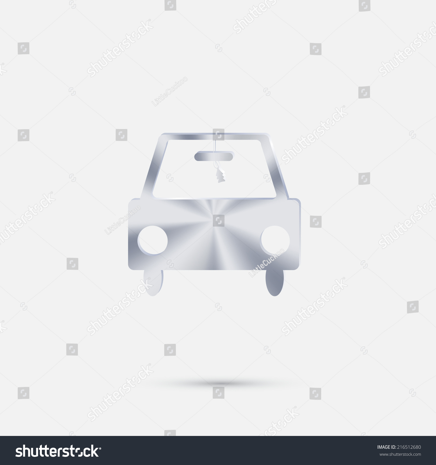 Car Sign Stock Vector (Royalty Free) 216512680