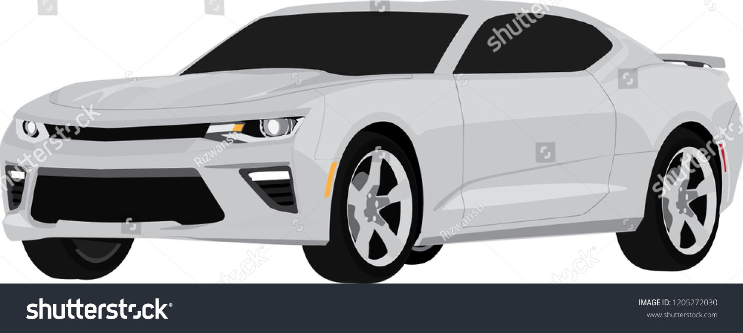 Car Vector Illustration Isolated On White 스톡 벡터(로열티 프리) 1205272030 ...