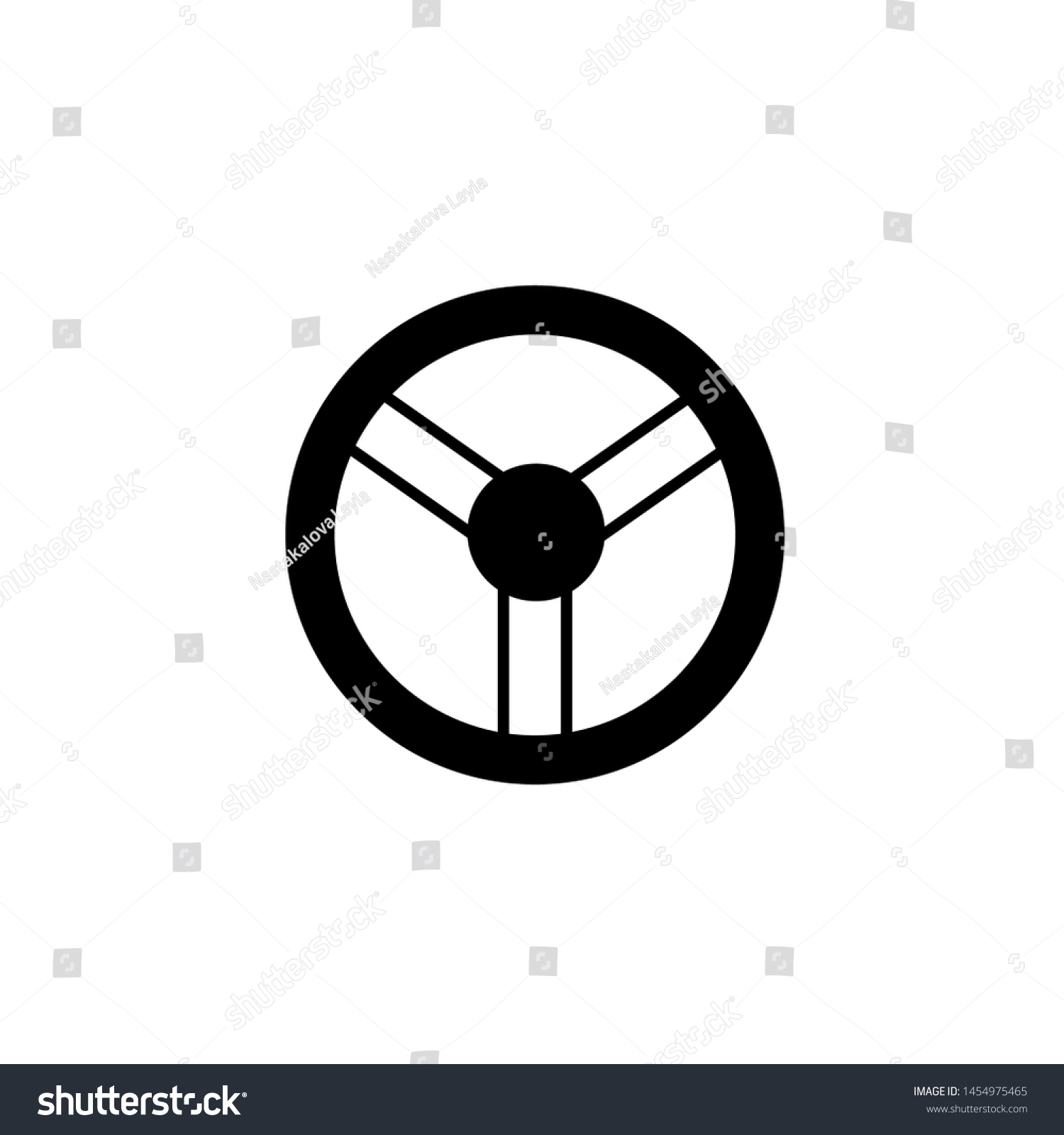 Car Wheel Black Vector Icon Stock Vector (Royalty Free) 1454975465 ...
