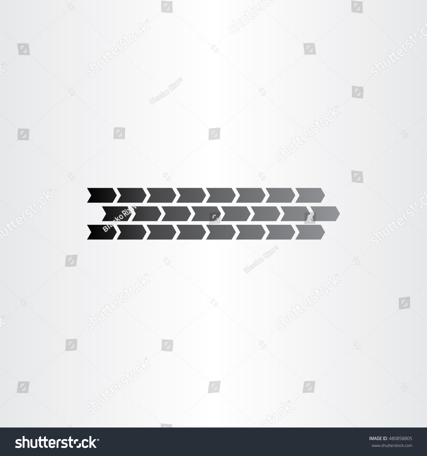 Car Wheel Print Vector Design Element Stock Vector (Royalty Free) 480858805