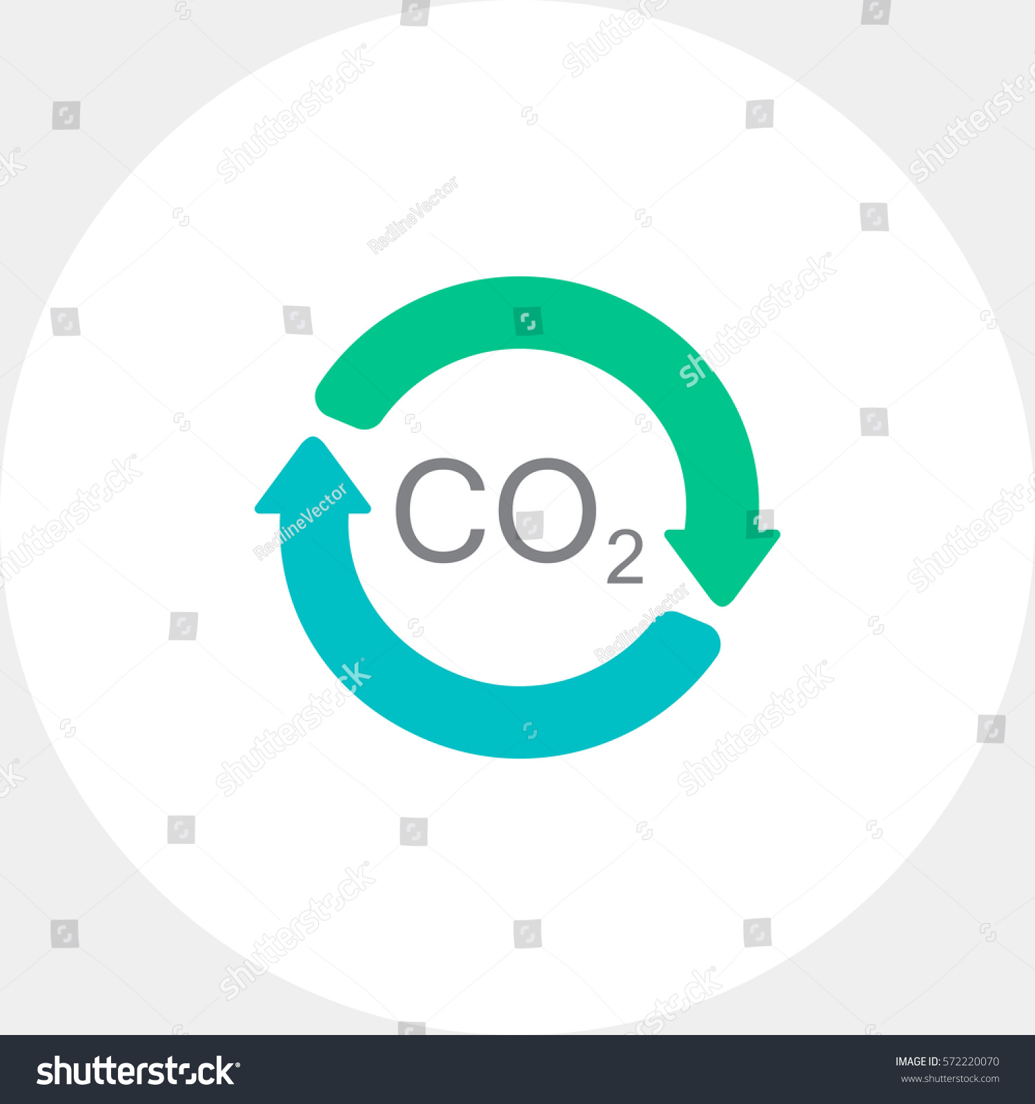 Carbon Dioxide Cycle Stock Vector (Royalty Free) 572220070 | Shutterstock
