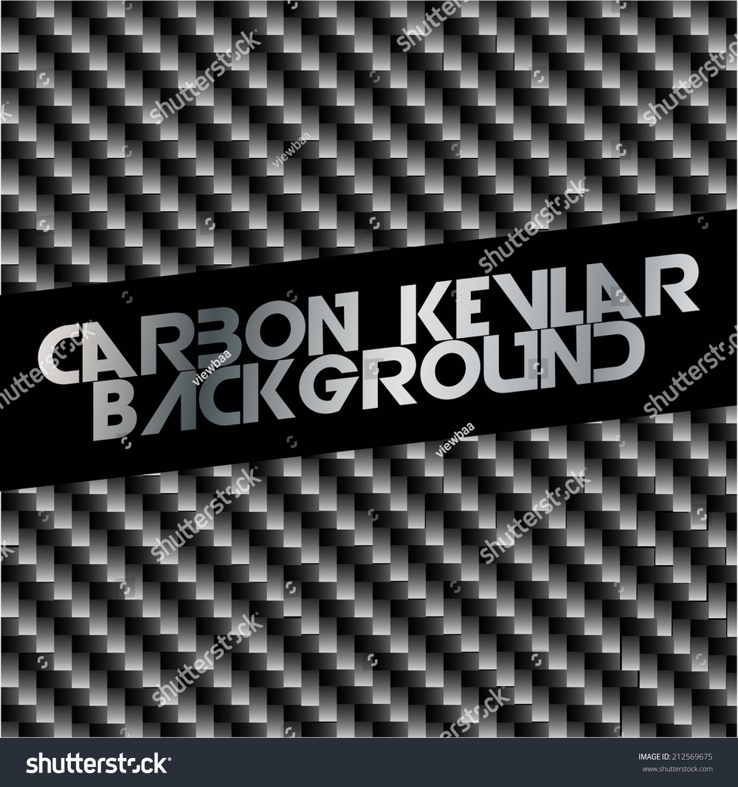 Carbon Kevlar Background Texture Stock Vector (Royalty Free) 212569675