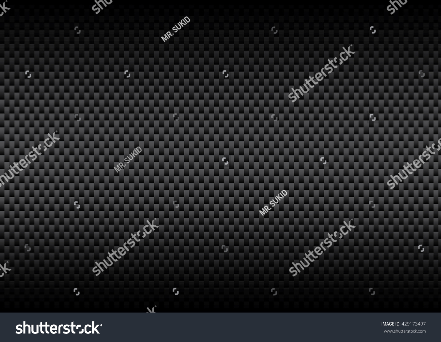 Carbon Kevlar Black Pattern Vector Stock Vector (Royalty Free) 429173497
