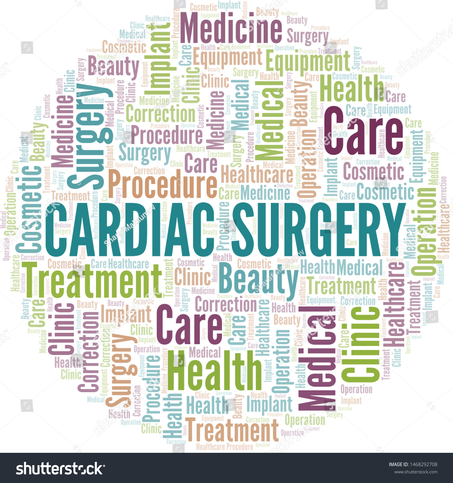 Cardiac Surgery Word Cloud Vector Made: เวกเตอร์สต็อก (ปลอดค่าลิขสิทธิ์ ...
