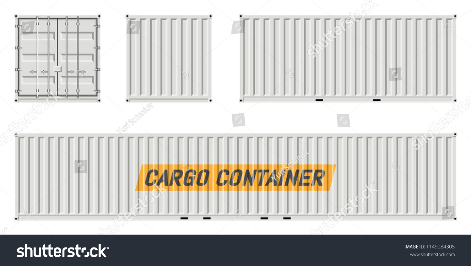 25,028 Shipping container mockup Images, Stock Photos & Vectors ...