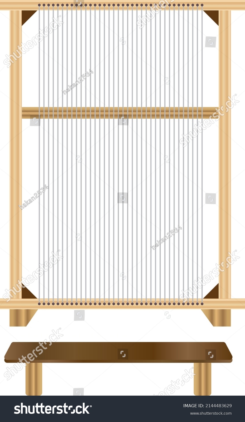 Carpet Weaving Machine Vectorcarpetkilimwoolweaving ...