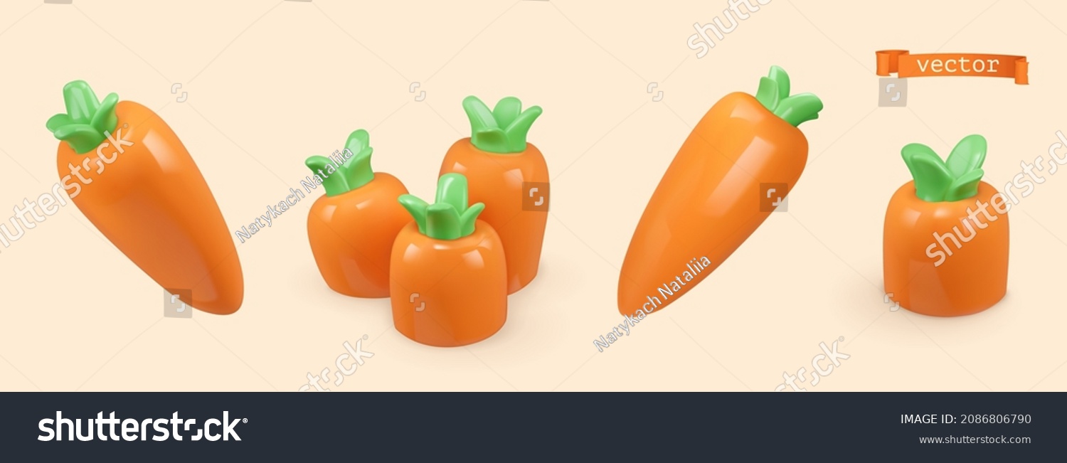 3,187 Carrot render Stock Illustrations, Images & Vectors | Shutterstock