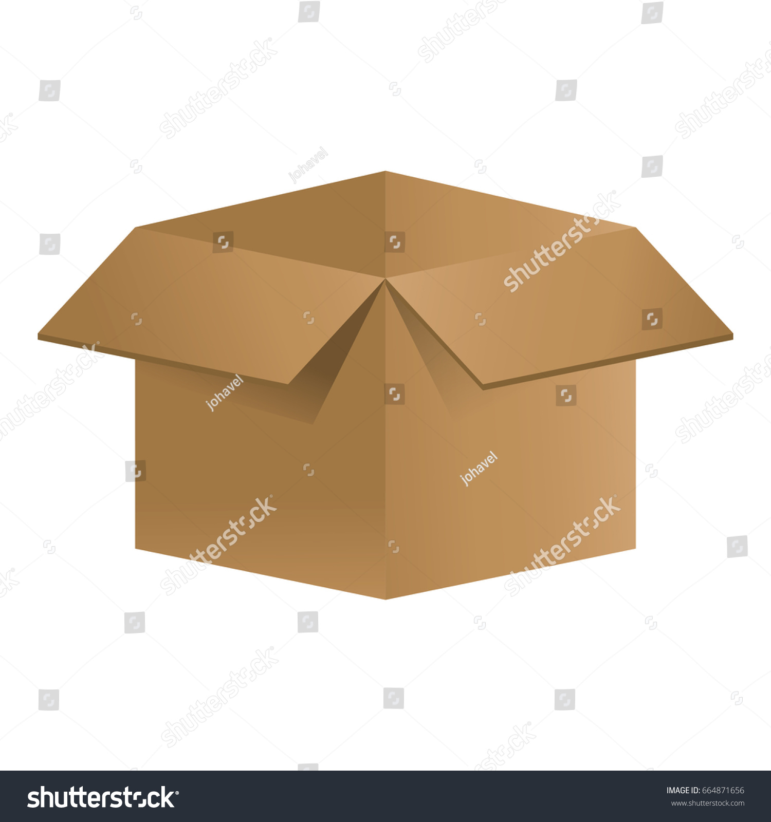 Carton Box Design Stock Vector (Royalty Free) 664871656 | Shutterstock