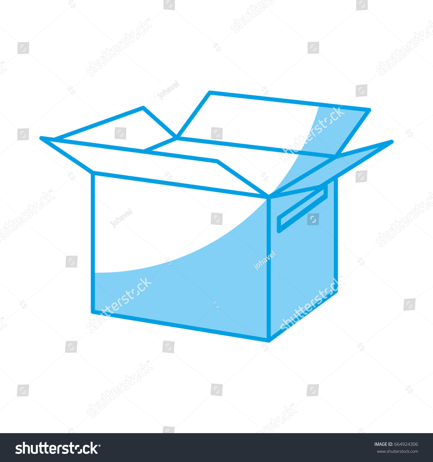 Carton Box Design Stock Vector (Royalty Free) 664924306 | Shutterstock