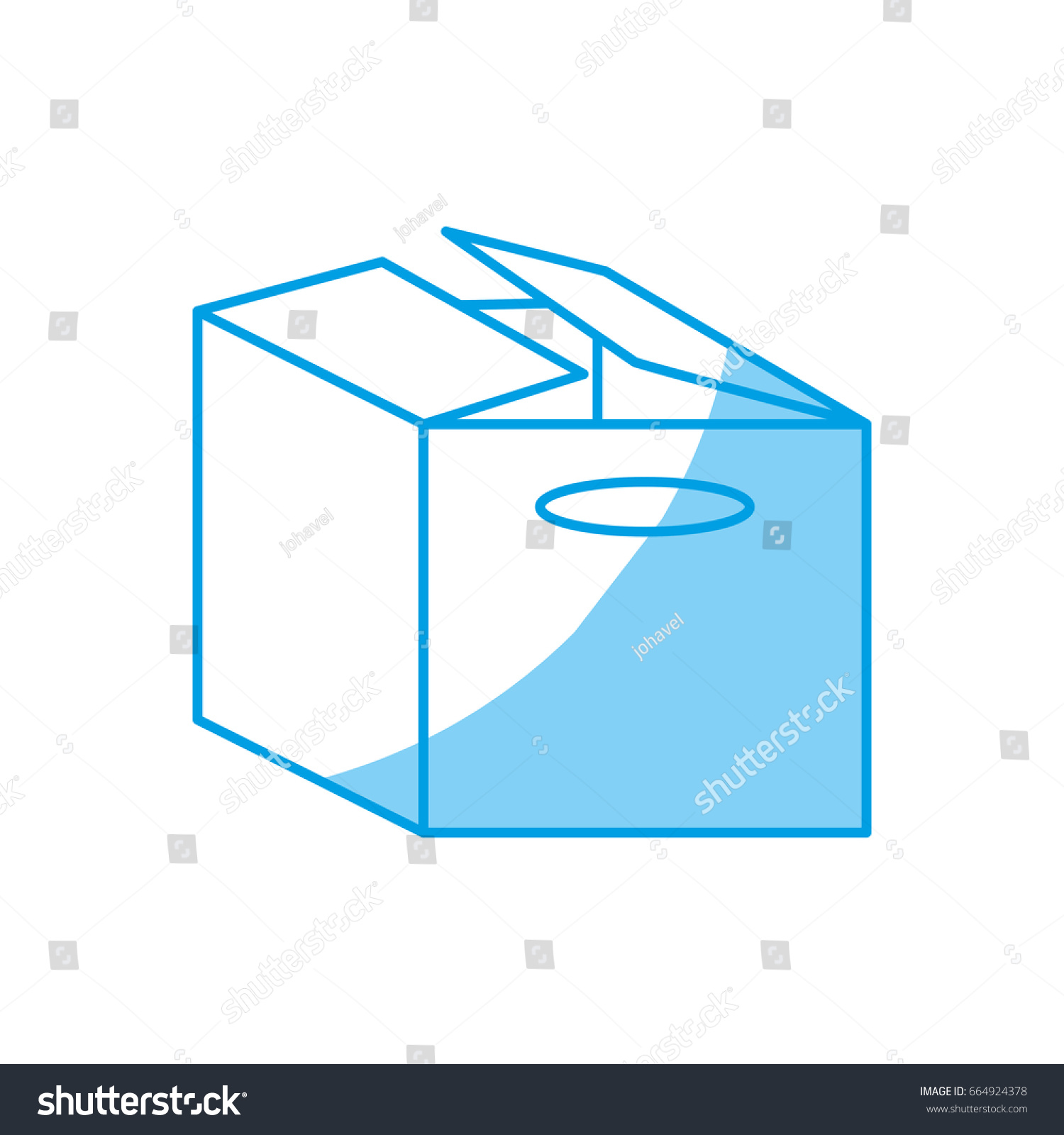 Carton Box Design Stock Vector (Royalty Free) 664924378 | Shutterstock