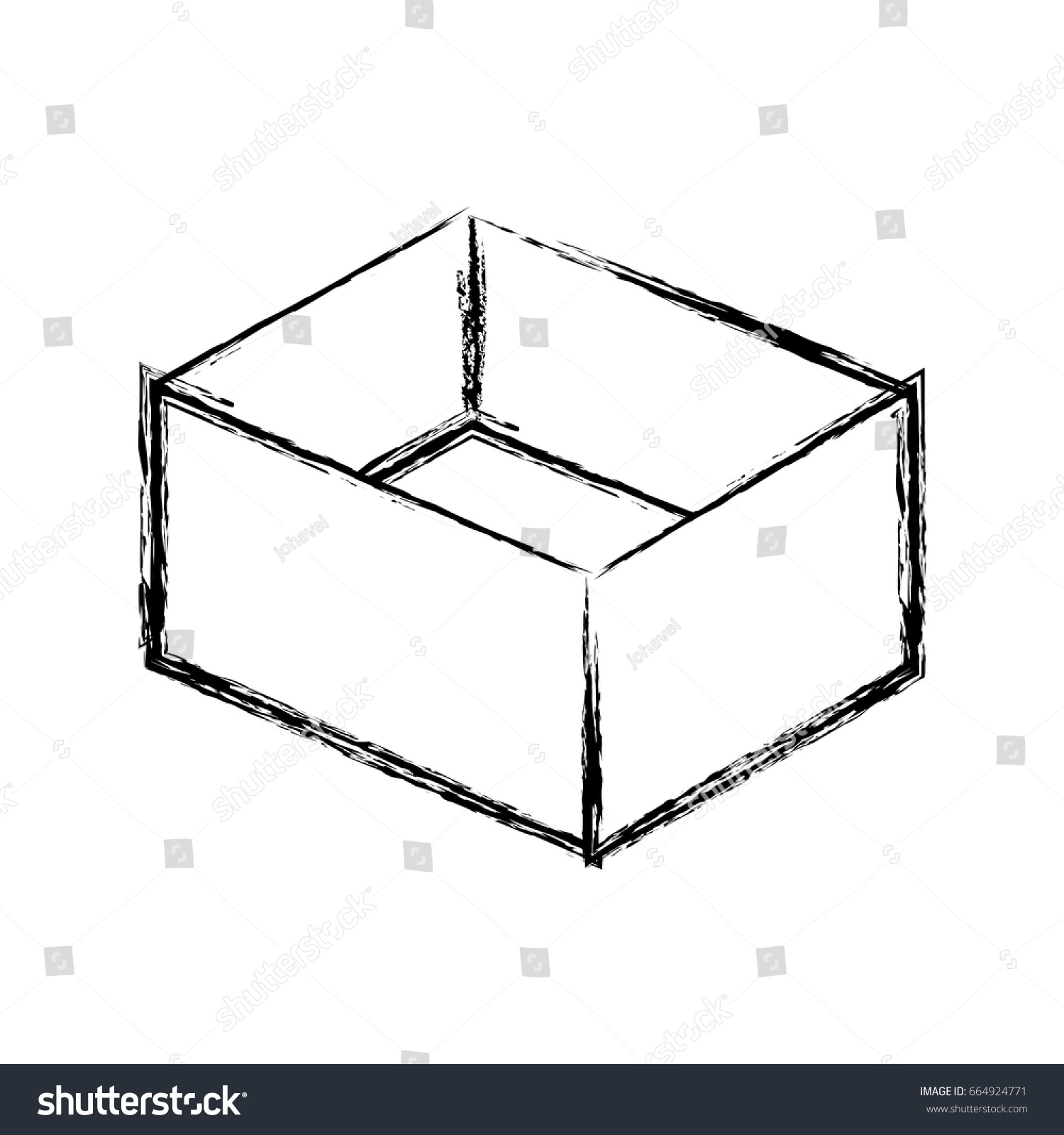 Carton Box Design Stock Vector (Royalty Free) 664924771 | Shutterstock