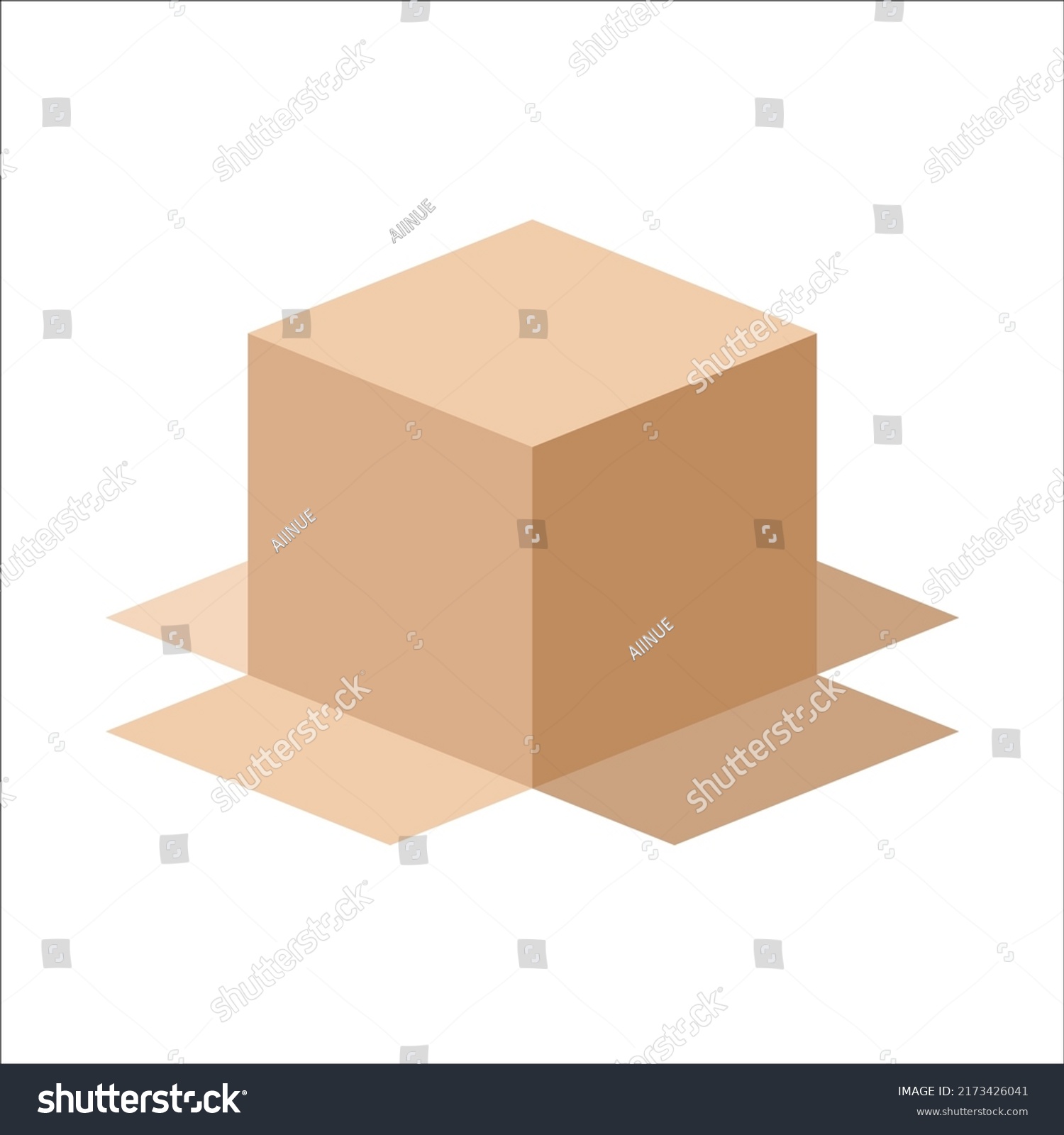 Carton Box Icon Vector Illustration Stock Vector (Royalty Free ...