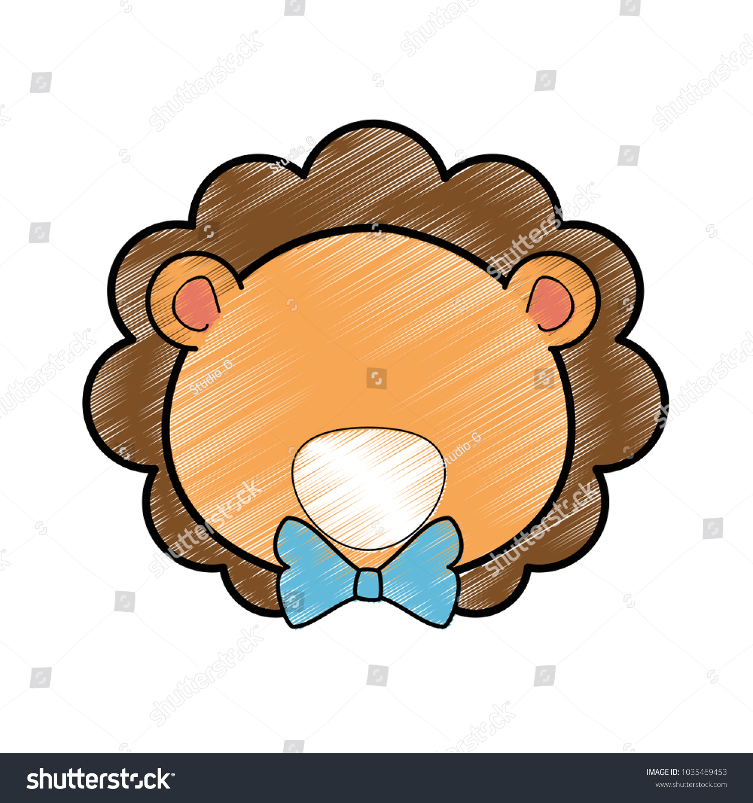 Cartoon Animals Design Stock Vector (Royalty Free) 1035469453 ...